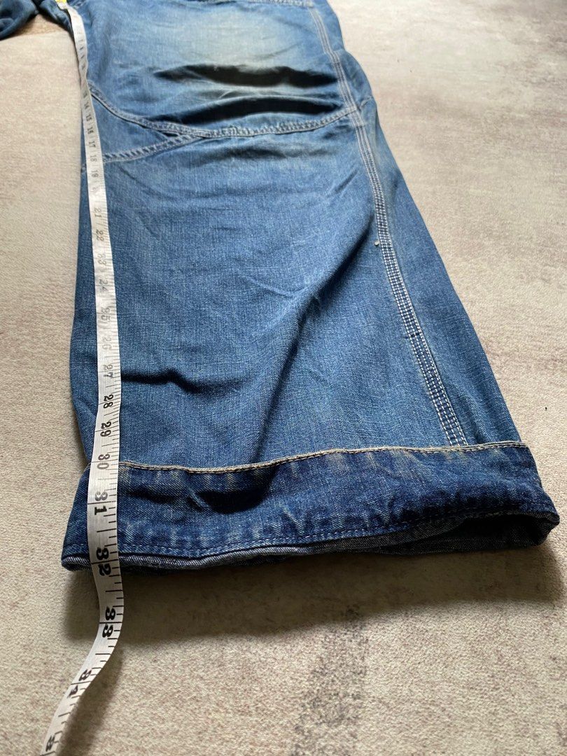 vintage diesel double knee workwear, Men's Fashion, Bottoms, Jeans on ...