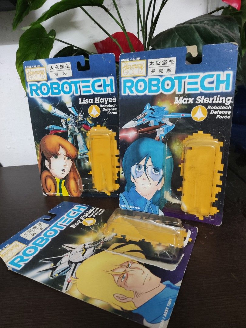 Vintage Robotech Macross pilot card only lot, Hobbies & Toys, Toys ...
