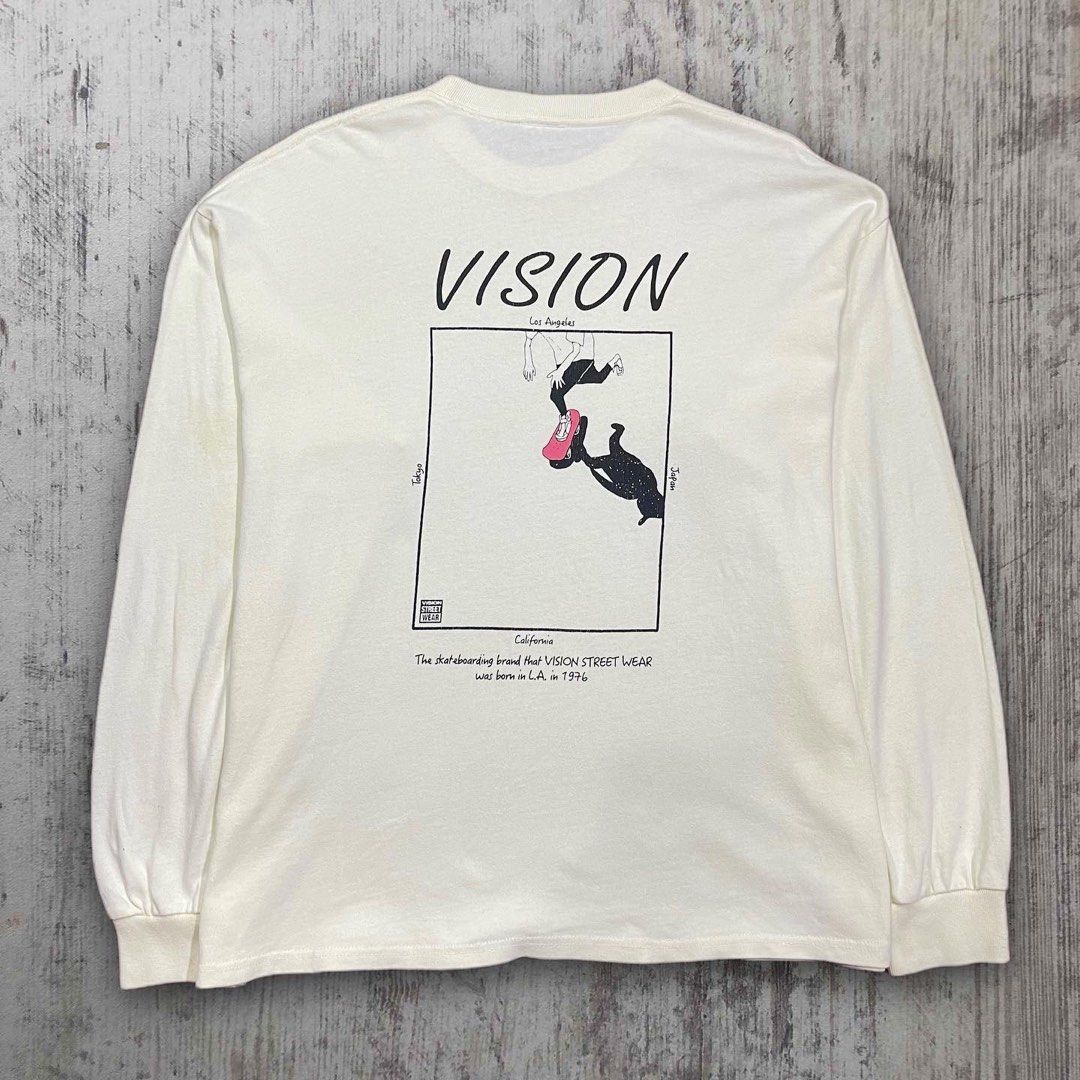 Vision street wear (brand skateboard), Fesyen Pria, Pakaian , Baju ...