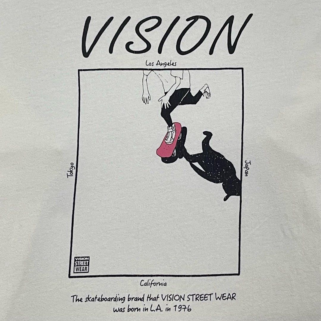 Vision street wear (brand skateboard), Fesyen Pria, Pakaian , Baju ...