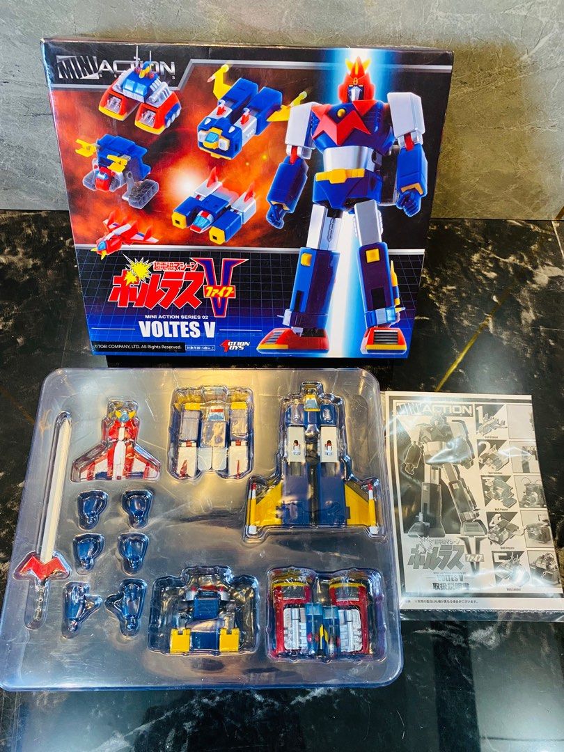 Voltes-V mini action, Hobbies & Toys, Toys & Games on Carousell