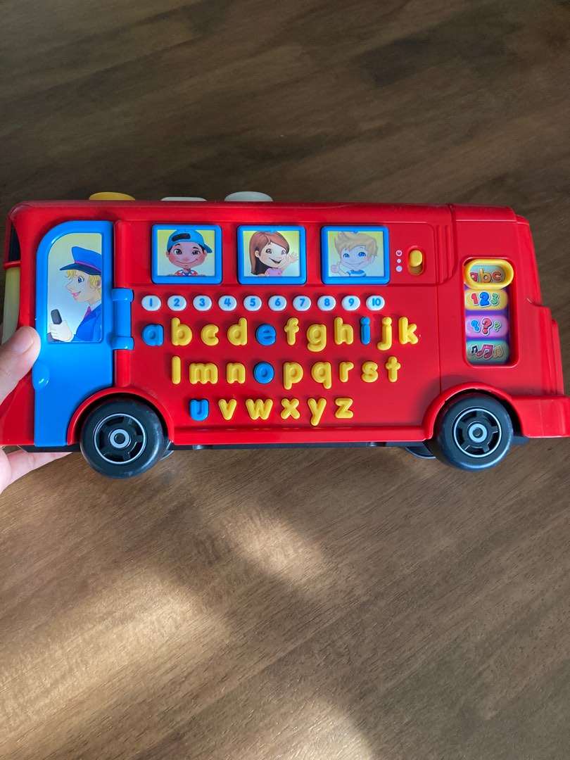 VTech Playtime Bus with Phonics, Hobbies & Toys, Toys & Games on Carousell