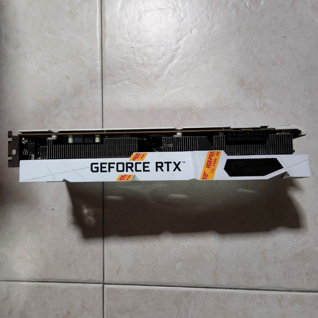 As-is RTX 3070 Colorful iGame Ultra RTX3070 White Graphics Card GPU ...