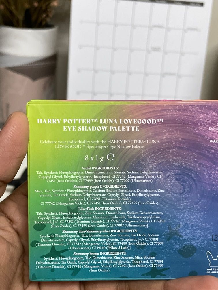 Wizarding World Harry Potter, Luna Lovegood Eyeshadow Palette, Beauty ...
