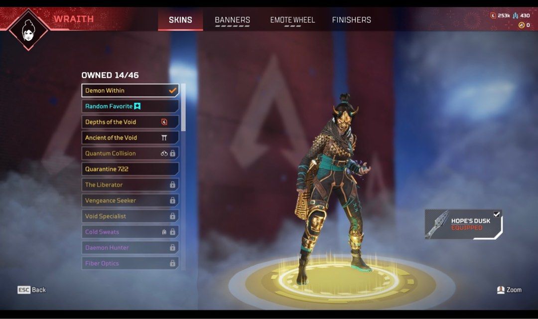 Apex legend with Wraith HEIRLOOM and NEW caustic prestige skin , Video ...