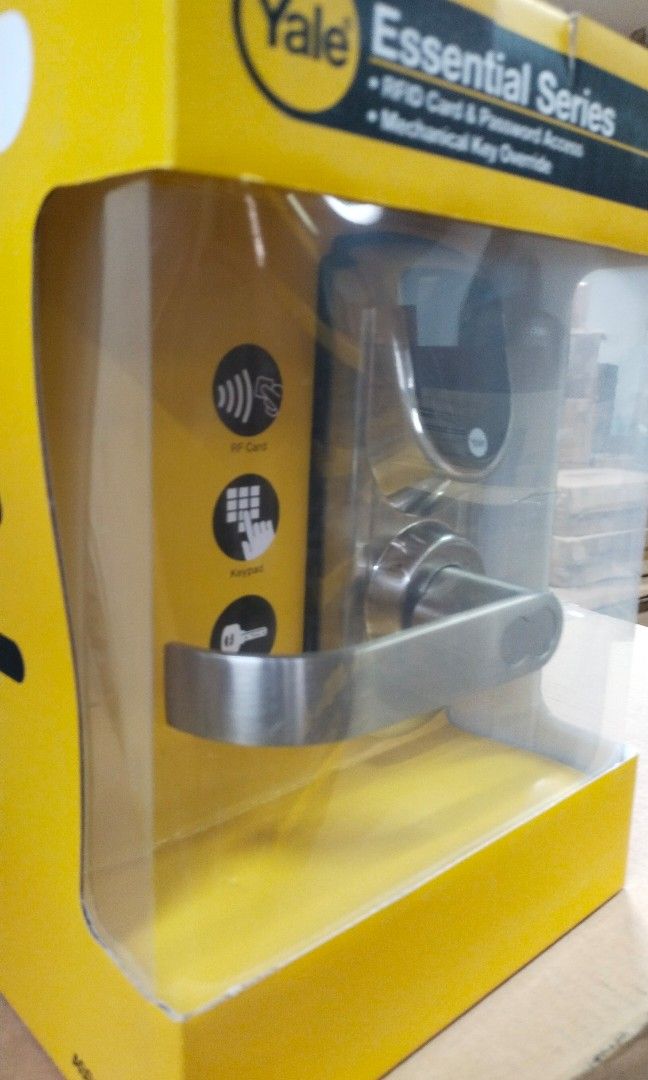 Yale digital lock #ydme50 rfid card and pin code access Yale digital ...