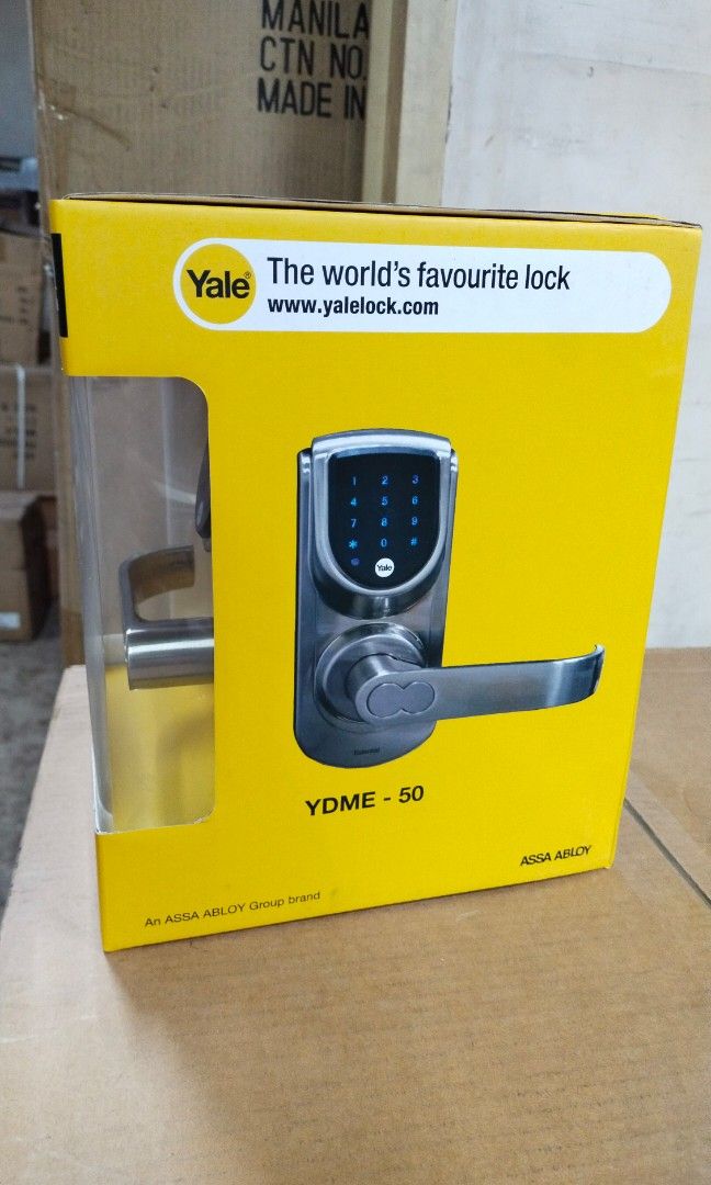Yale digital lock #ydme50 rfid card and pin code access Yale digital ...