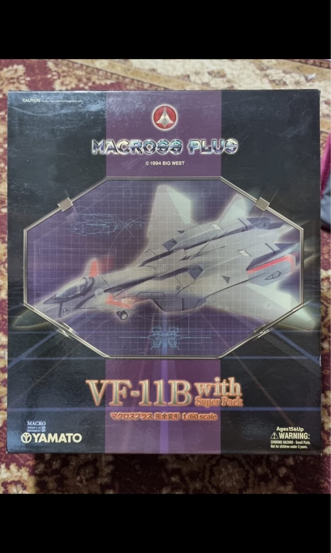 Yamato 1/60 Scale Perfect Trans Macross PLUS vf-11b with Super Pack ...