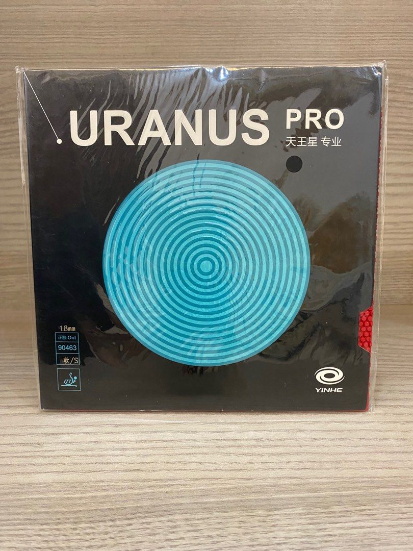 Yinhe Uranus Pro Short Pips Red Table Tennis Rubber, Sports Equipment ...