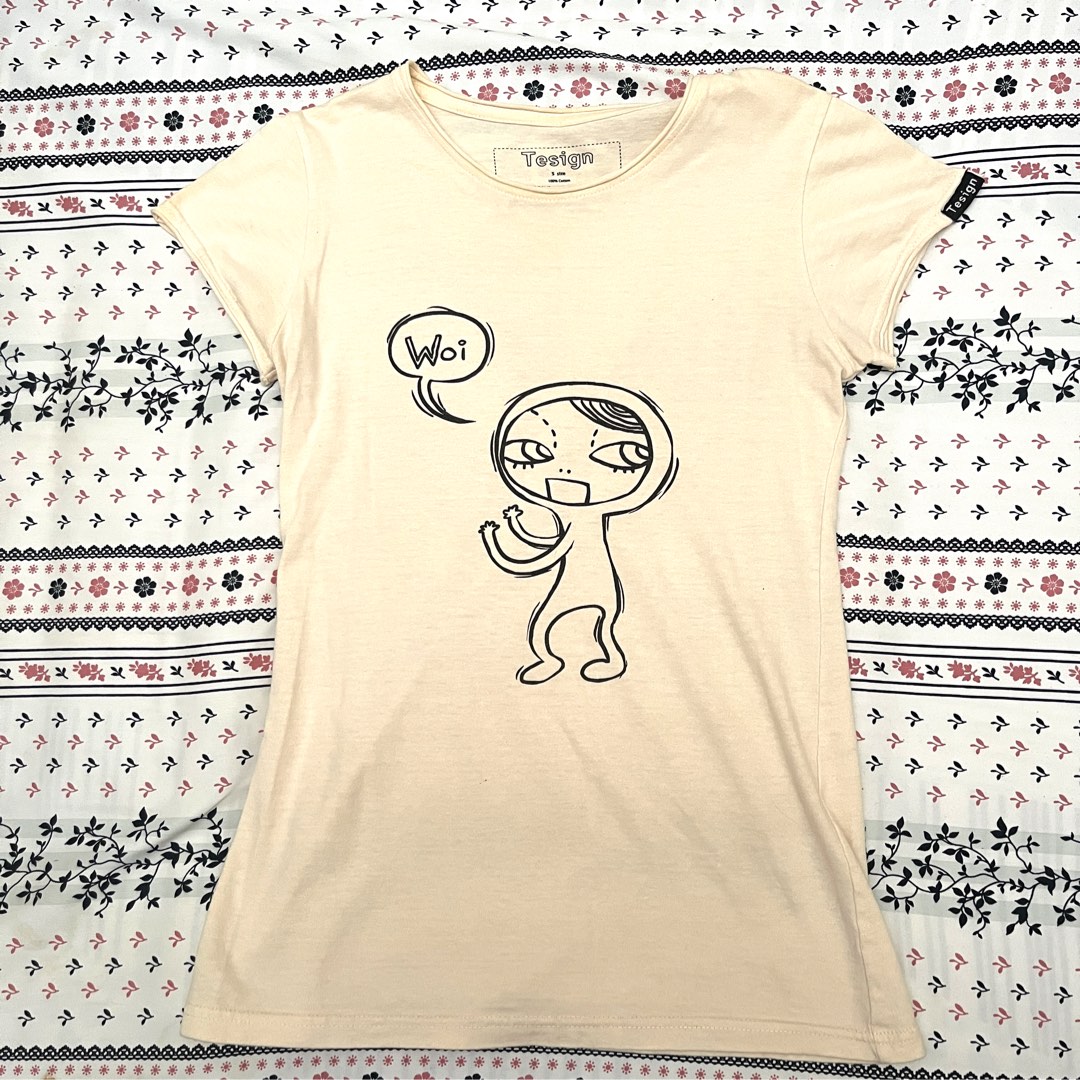 Yoshitomo Nara ish top, Women's Fashion, Tops, Other Tops on Carousell