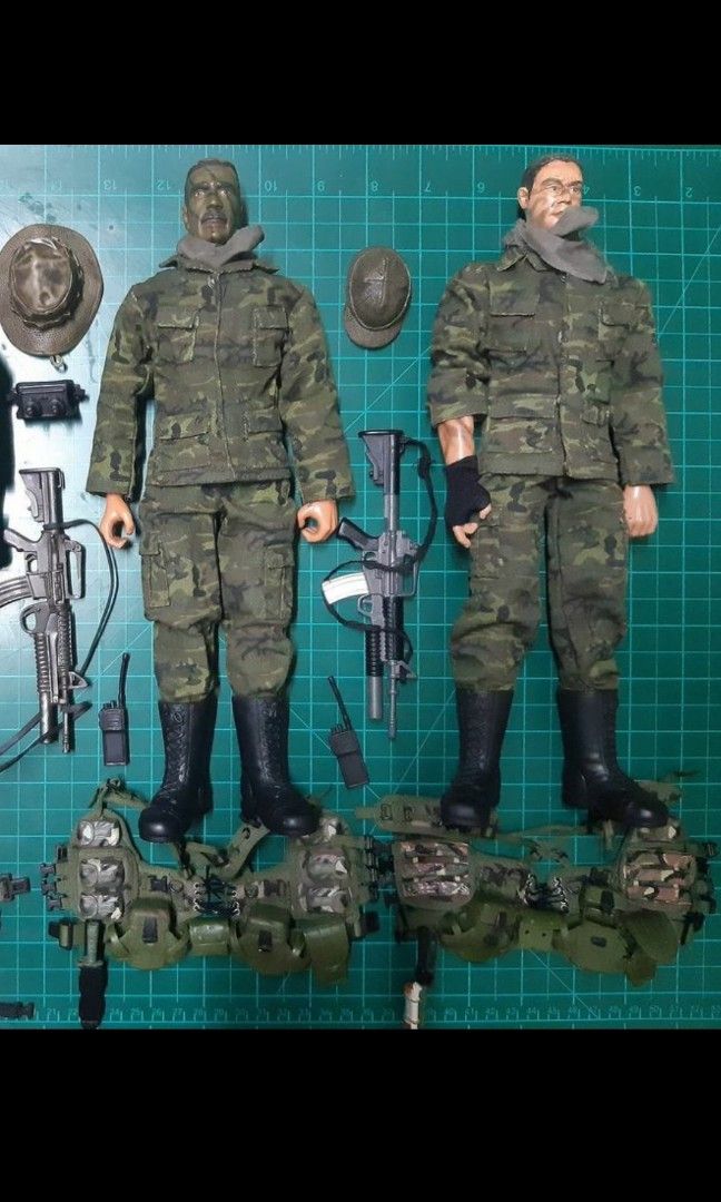 12 inch 1/6 scale kitbash soldiers on Carousell