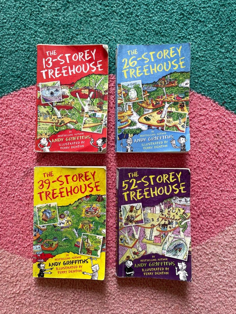 13 storey treehouse book series, Hobbies & Toys, Books & Magazines ...
