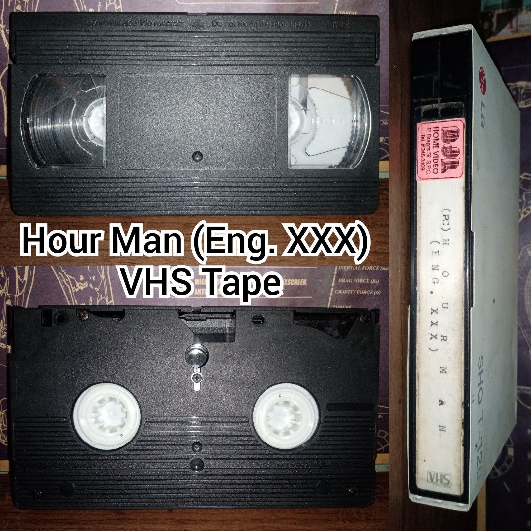 1980s-90s VHS (Video Home System) Tapes Two, Hobbies & Toys ...