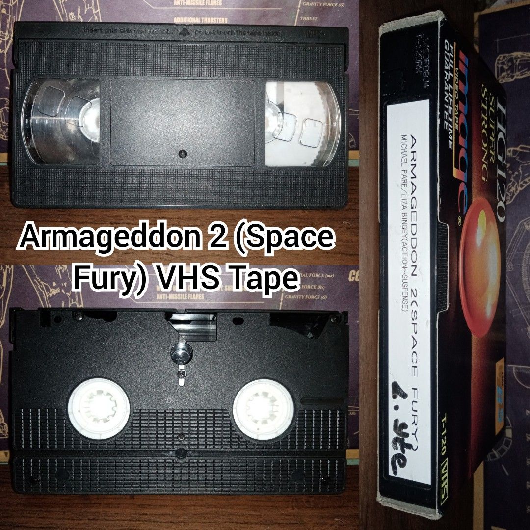 1980s-90s VHS (Video Home System) Tapes Two, Hobbies & Toys ...