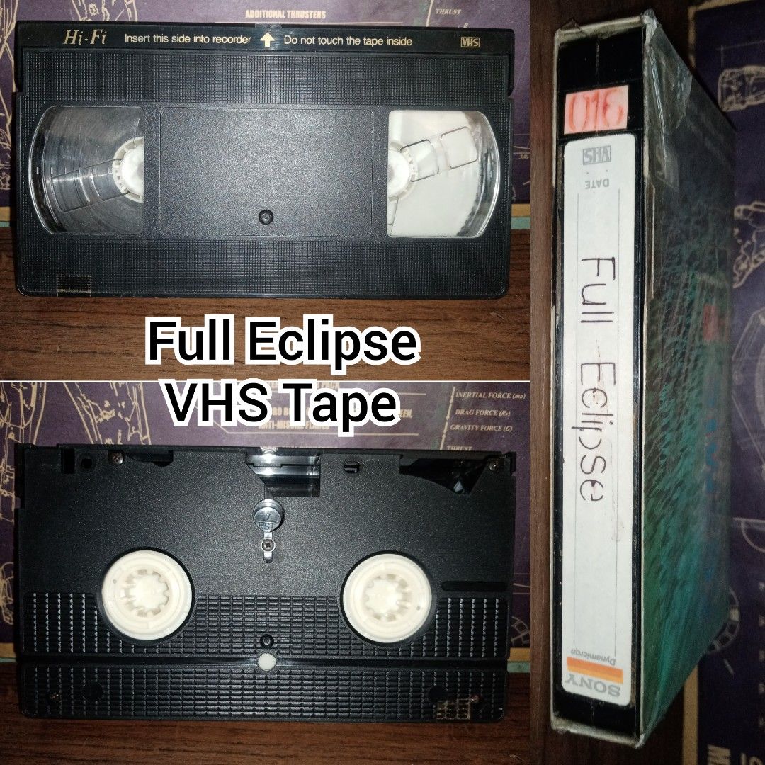 1980s-90s VHS (Video Home System) Tapes Three on Carousell