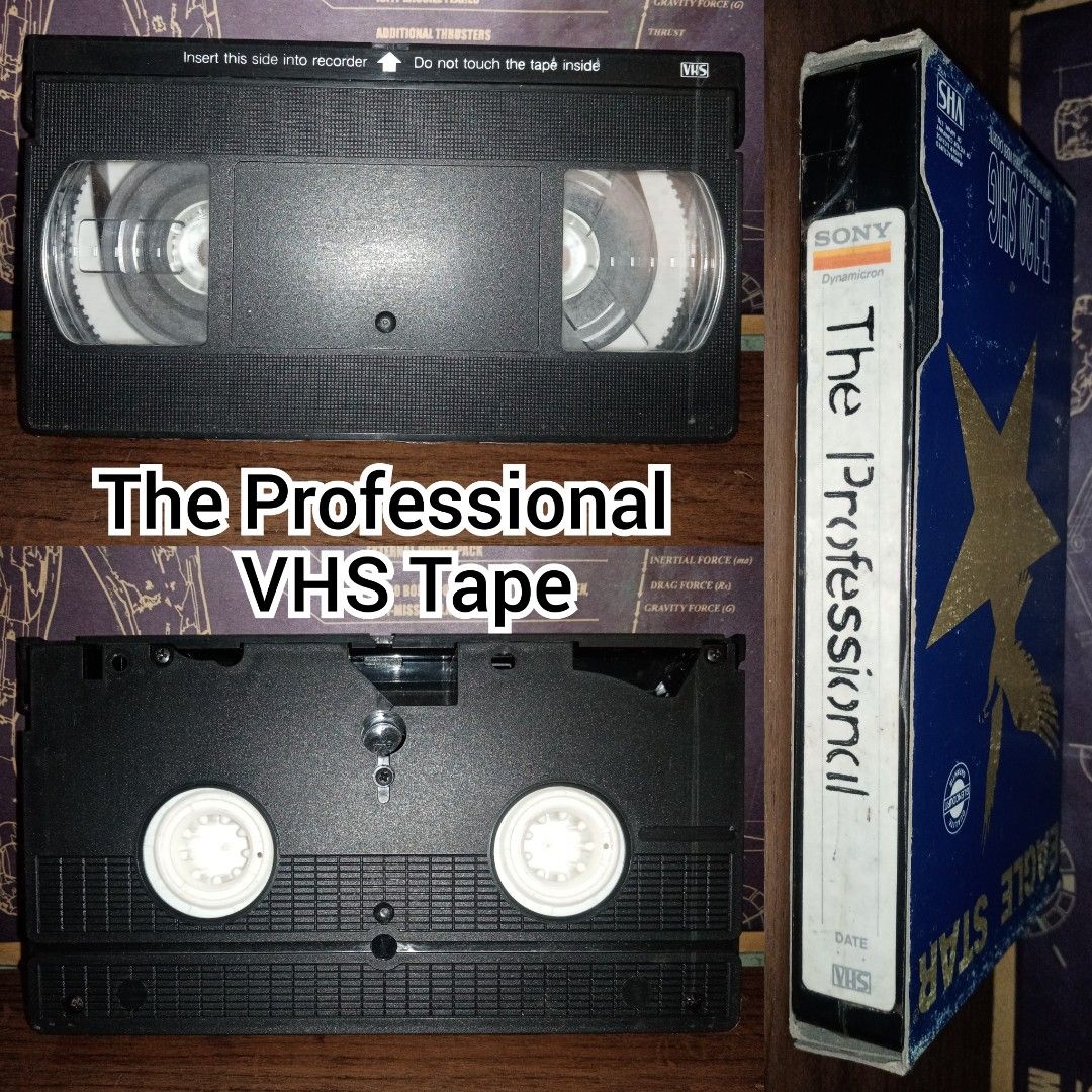 1980s-90s VHS (Video Home System) Tapes Three on Carousell