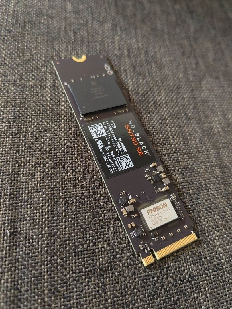 1TB SN750SE WD BLACK NVME SSD GEN4 LIKE NEW(Compatible PS5 /Desktop ...