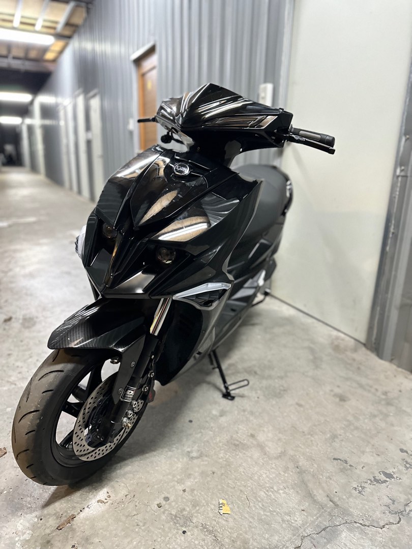 2022 黑化JETSL 158 引擎全新剛組好, 機車, 二手機車在旋轉拍賣