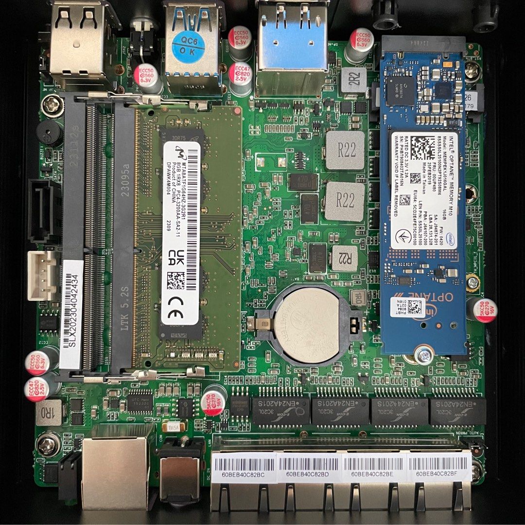 4-port 2.5GbE N100 Soft Router/Mini-PC for PFSense OPNSense Proxmox ...