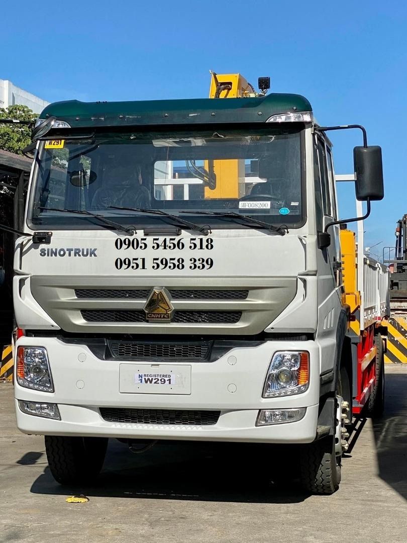 5 tons boom truck - 6 wheeler - 20 feet - brand new - Sinotruk H5 euro 4, Special Vehicles ...