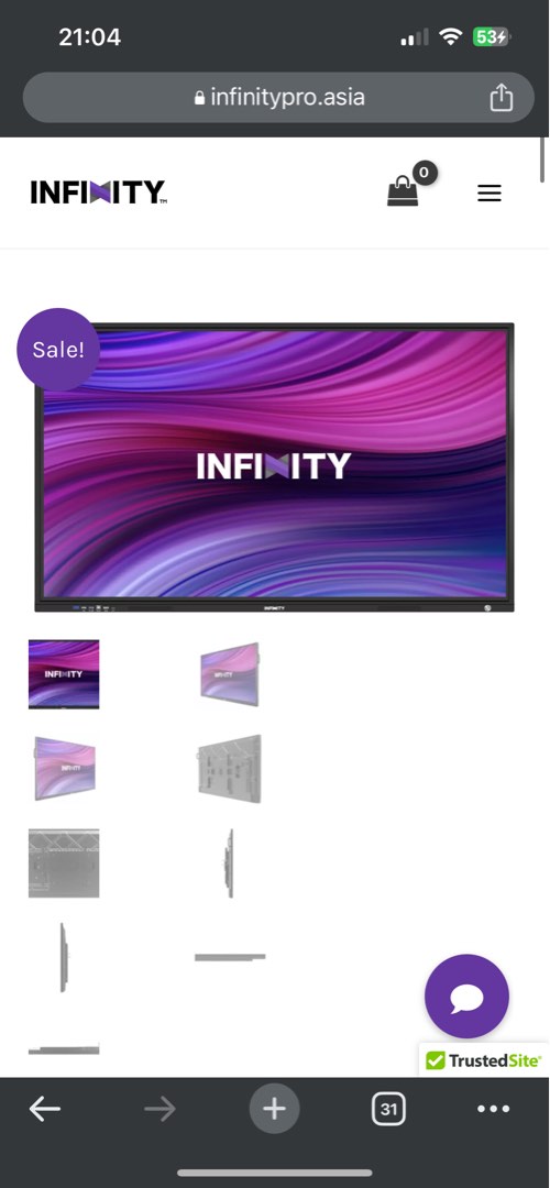 75 inch touch screen, TV & Home Appliances, TV & Entertainment, TV on ...