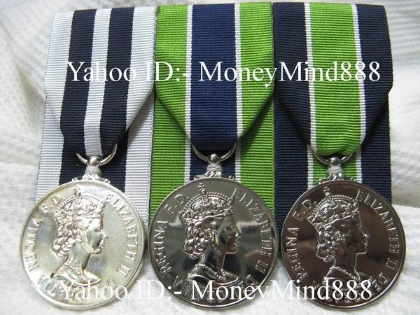 可能Cheap絕 港九新界 / 全世界~!! 殖民地 皇家香港警察 - 獎章三寳一套 "QPM, CPM, LS&GD" - 此乃戲劇道具並非 ...