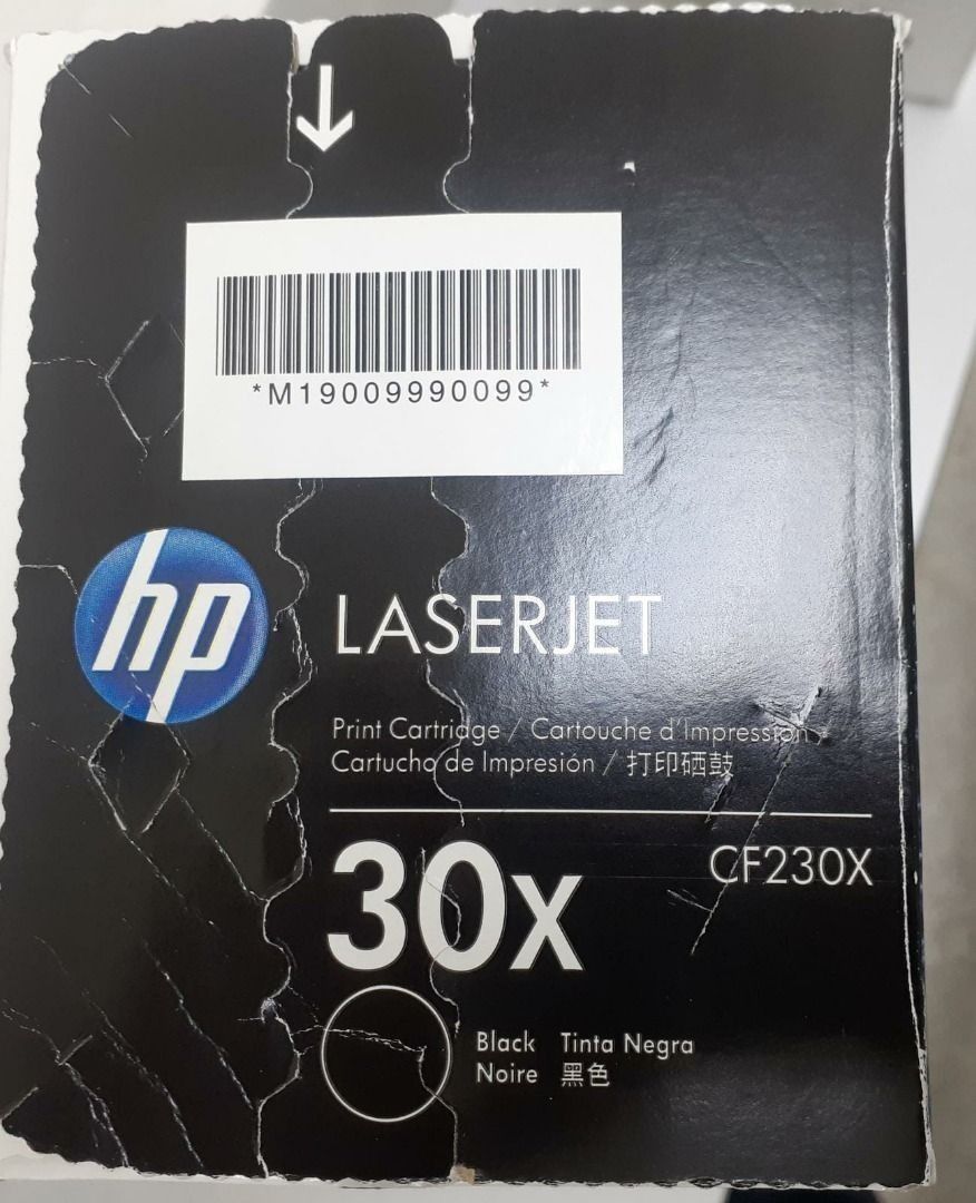 惠普 LaserJet 碳粉盒 (CF230X) HP 30X 高打印量黑色原廠, 電腦＆科技, 打印機及影印機 - Carousell