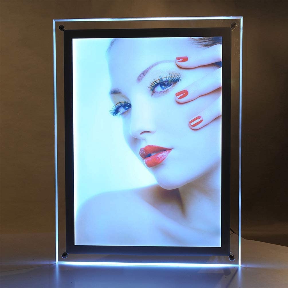 A2/A3/A4 Size LED Crystal Frame Light Box 40 x 29.7cm Advestising ...