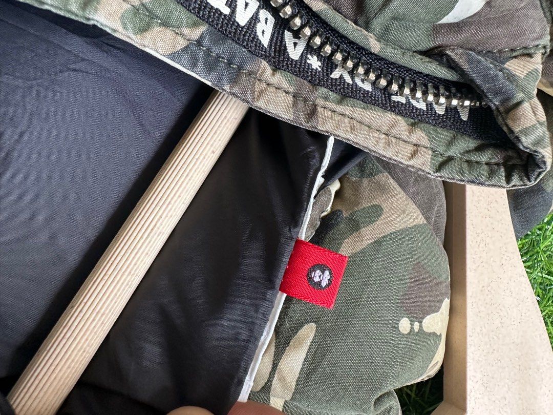 Aape By bathing ape camouflage puffer jacket Authentic, Men's Fashion ...