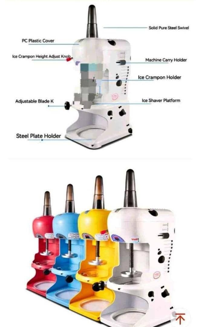 ABC CENDOL SHAVER MACHINE HEAVY DUTY TAIWAN, Furniture & Home Living ...
