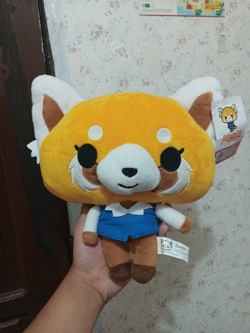 Aggretsuko Authentic Plush with paper tag, Hobbies & Toys, Toys & Games ...