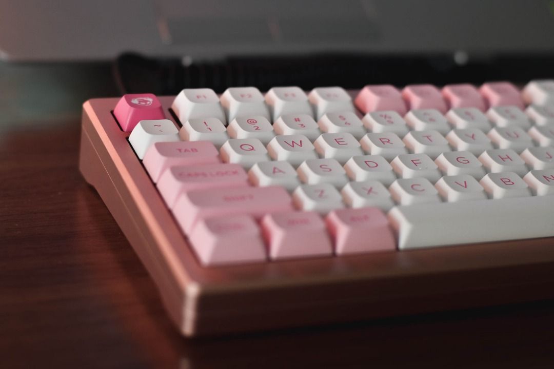 AKKO MOD007 Sakura Pink mechanical keyboard, Computers & Tech, Parts ...