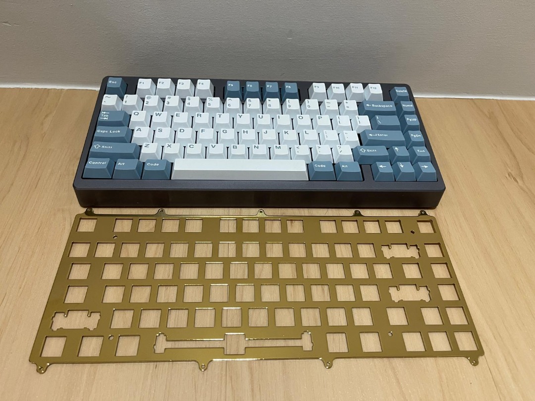Akko TOP 75 (grey) keyboard kit, Computers & Tech, Parts & Accessories ...