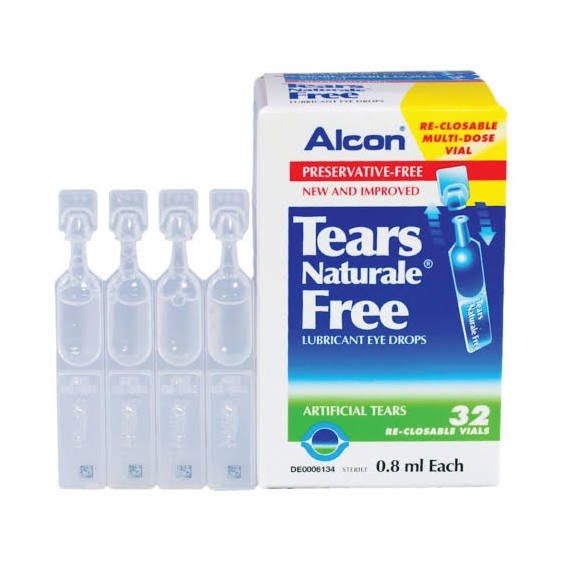Alcon Tears Naturale Free Lubricant Eye Drops, Beauty & Personal Care ...