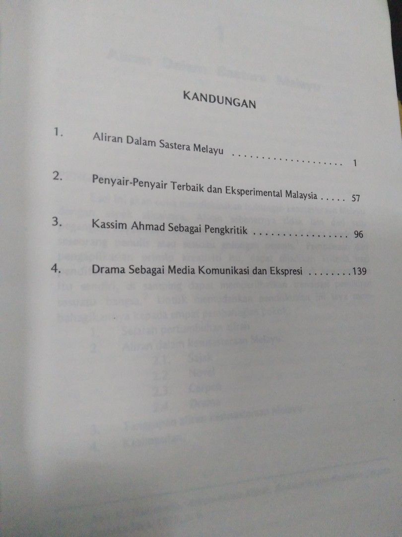 Aliran Dalam Sastera melayu ( Mana Sikana ), Hobbies & Toys, Books ...
