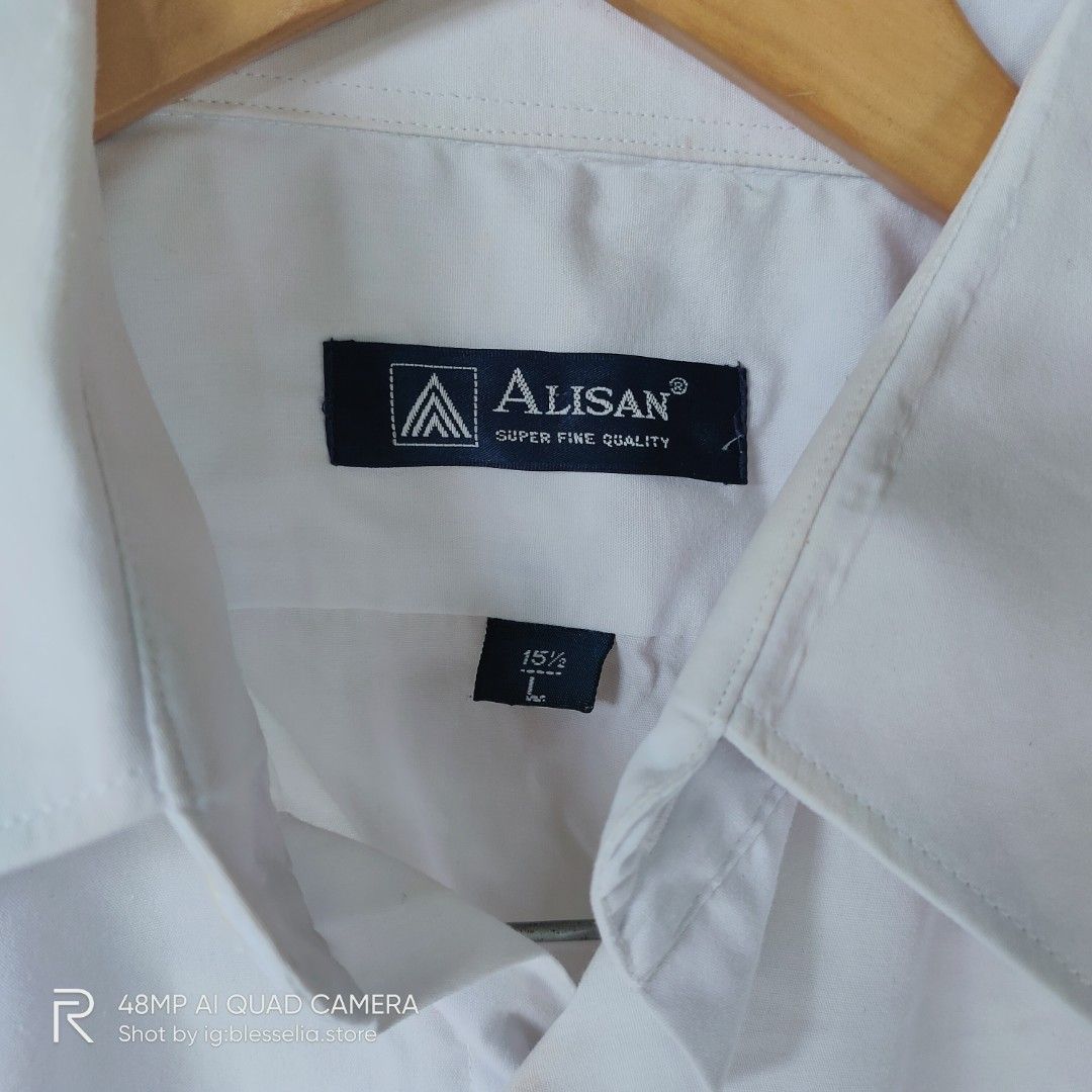 ALISAN 1 POCKET Kemeja Putih Polos Kemeja Putih Pria Kemeja Pria Kemeja ...