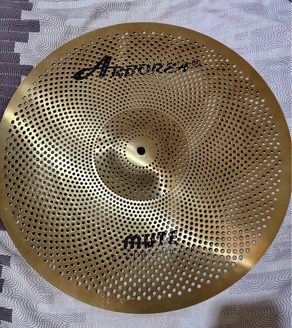 Arborea mute cymbals, Hobbies & Toys, Music & Media, Musical ...