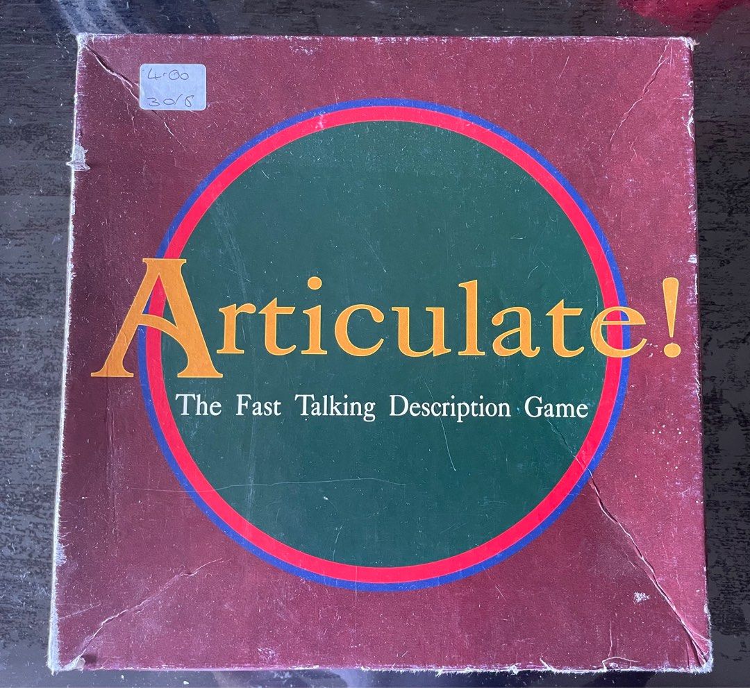 Articulate The Fast Talking Description Game. One of the fastest moving ...