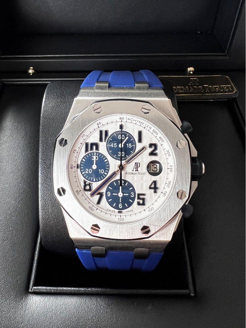 Audemars Piguet Royal Oak Offshore “Navy”, Men's Fashion, Watches ...