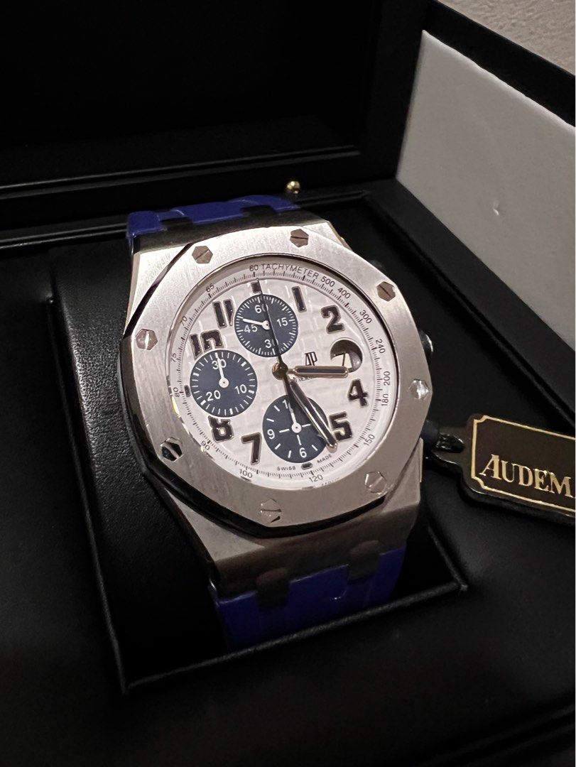 Audemars Piguet Royal Oak Offshore “Navy”, Men's Fashion, Watches ...