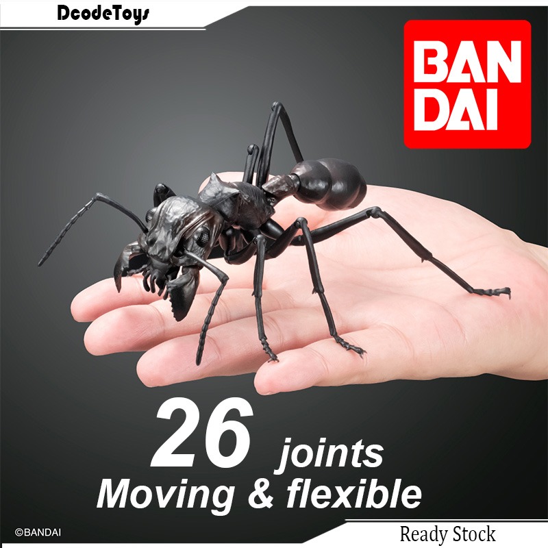 Bandai Ant Gashapon 蚂蚁 gasha ants lizard Insect Bug Movable Animal ...