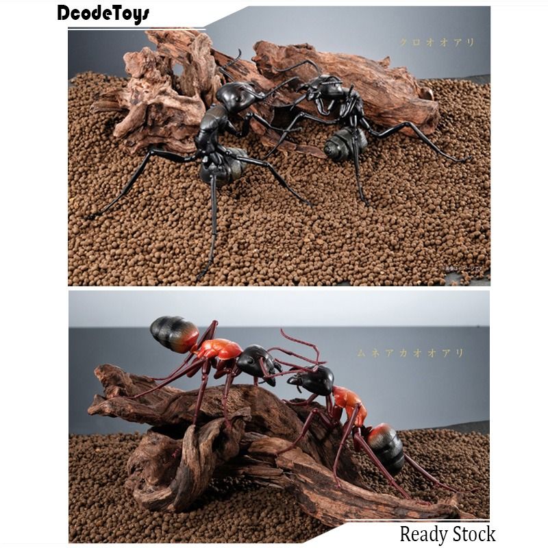 Bandai Ant Gashapon 蚂蚁 gasha ants lizard Insect Bug Movable Animal ...