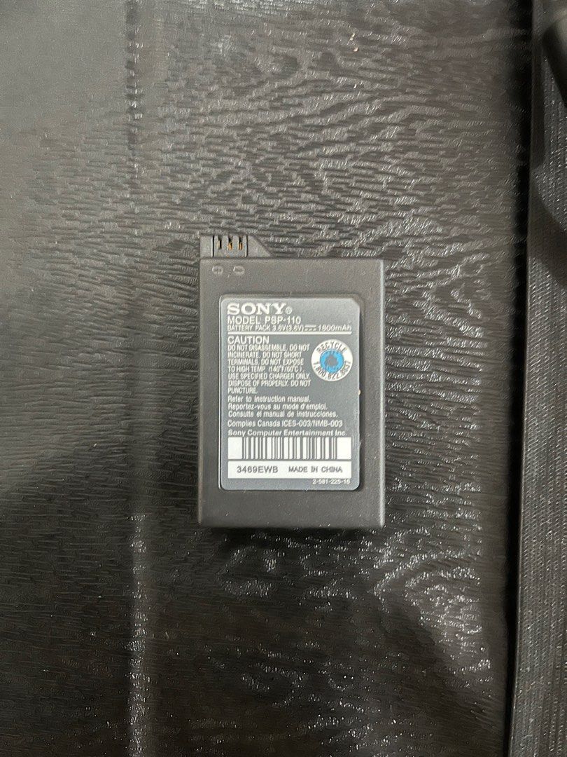 Battery PSP 1000, Announcements on Carousell