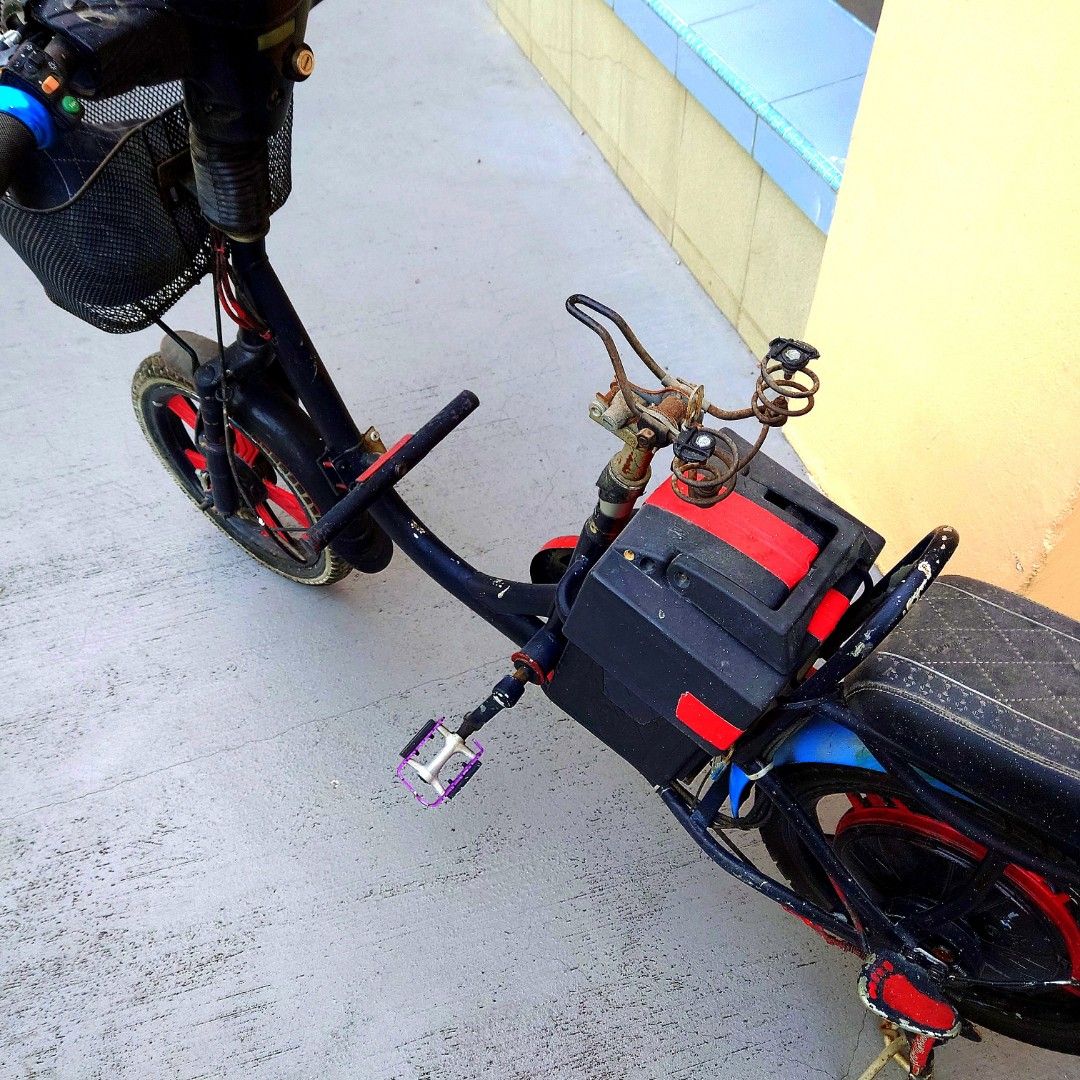 Blue Tag S Curve Frame Setup E-Bike PAB power assisted bicycle electric ...