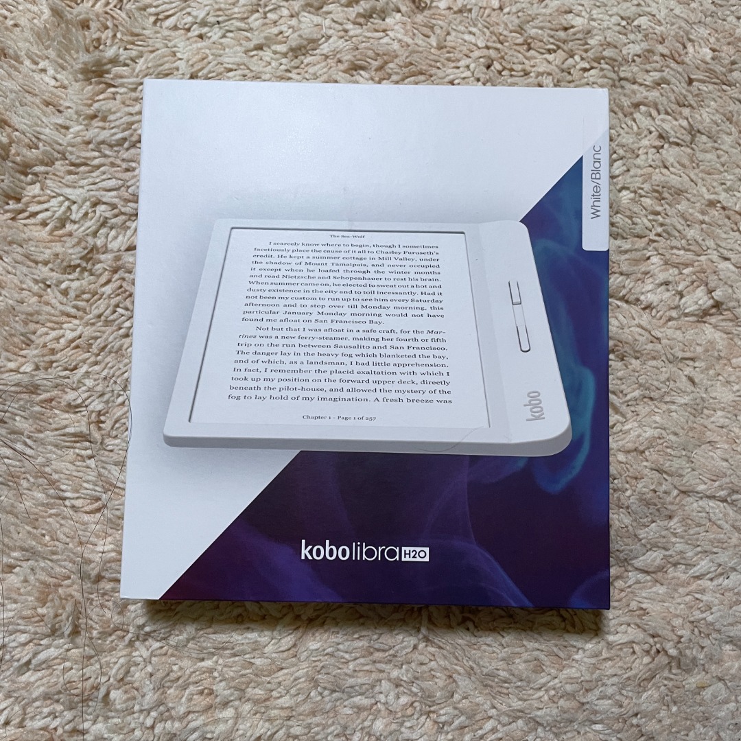 BN Kobo Libra H20 E-reader in White, Mobile Phones & Gadgets, E-Readers ...