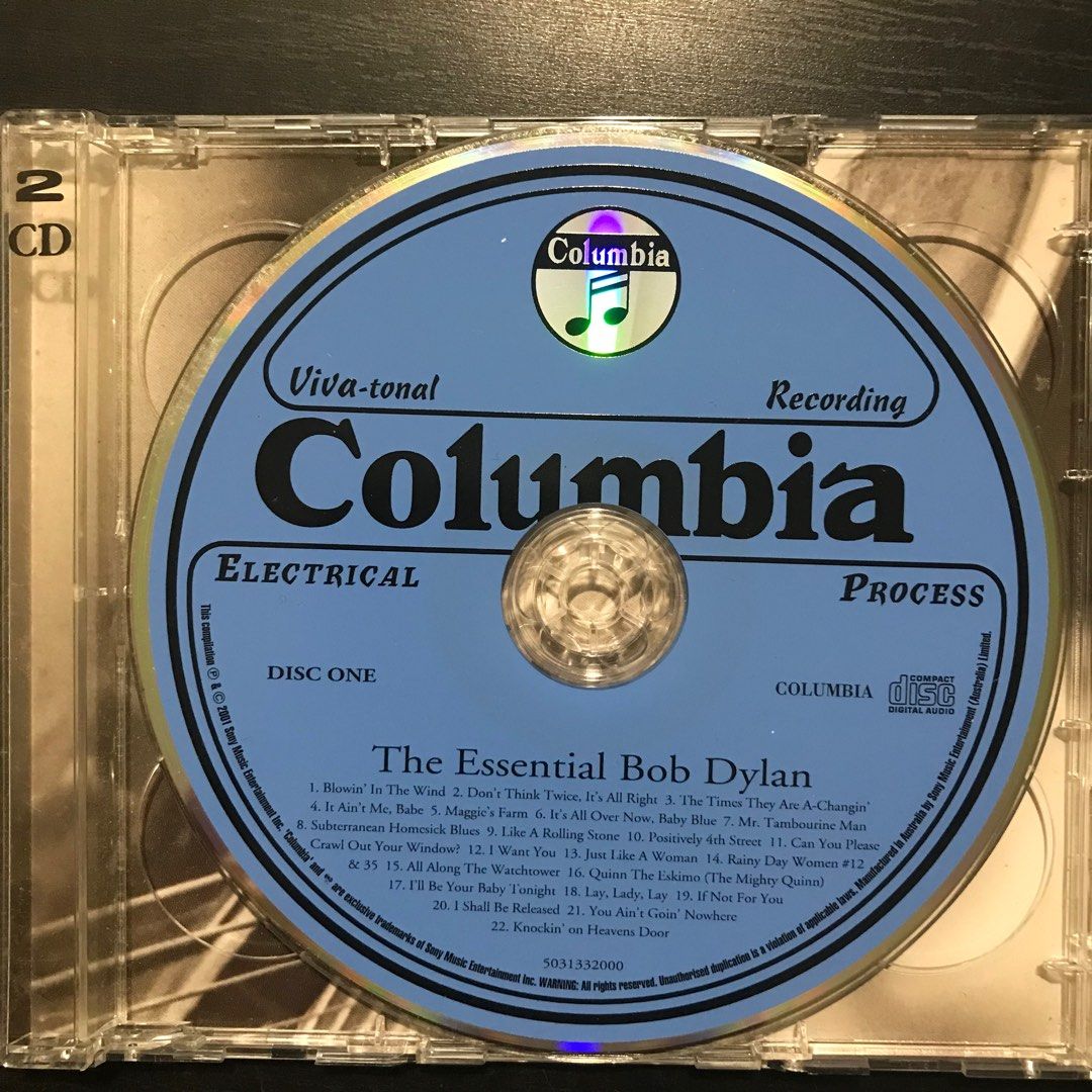 Bob Dylan - The Essential CD (Double Disc) (Box Aus), Hobbies & Toys ...