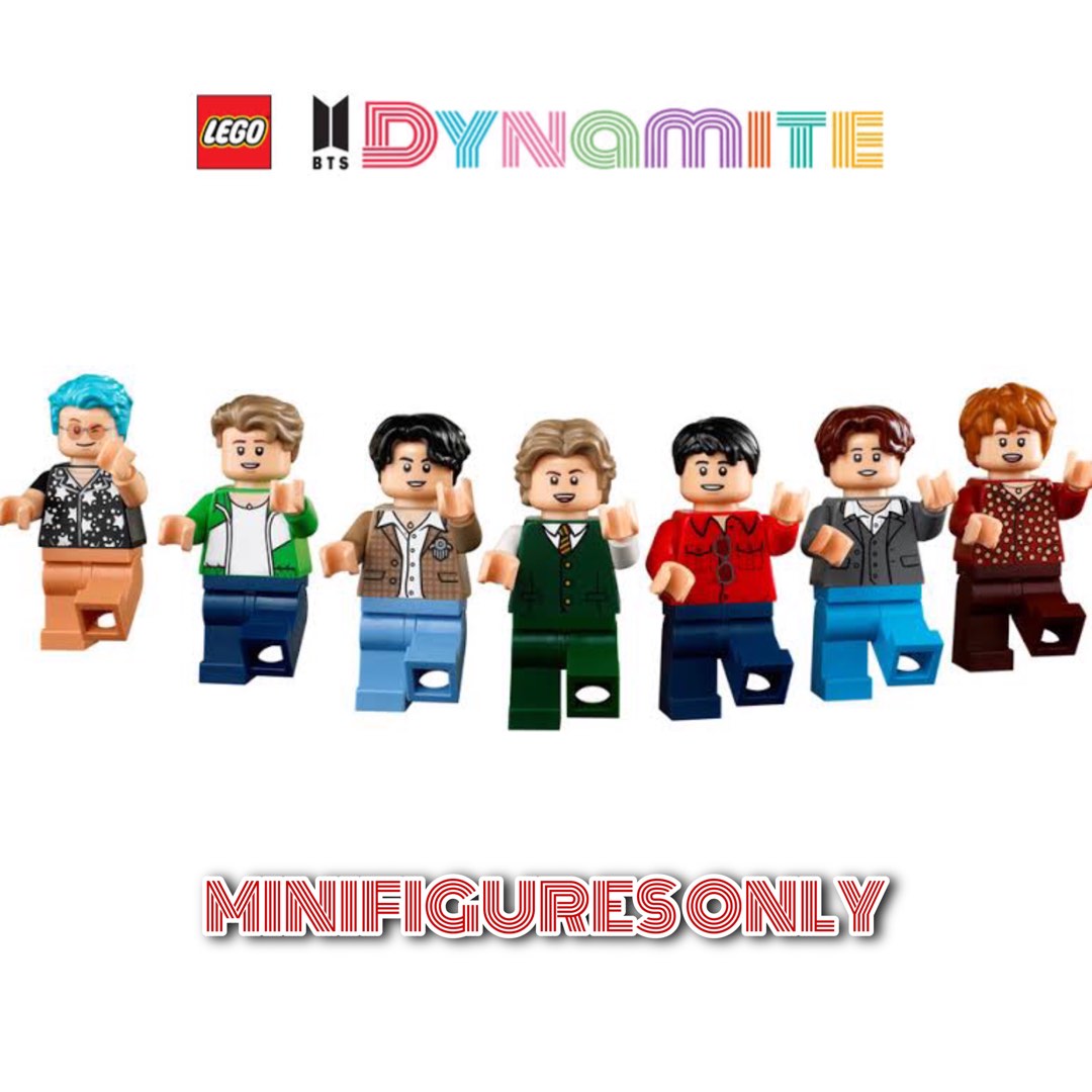 BTS LEGO DYNAMITE MINIFIGURES on Carousell