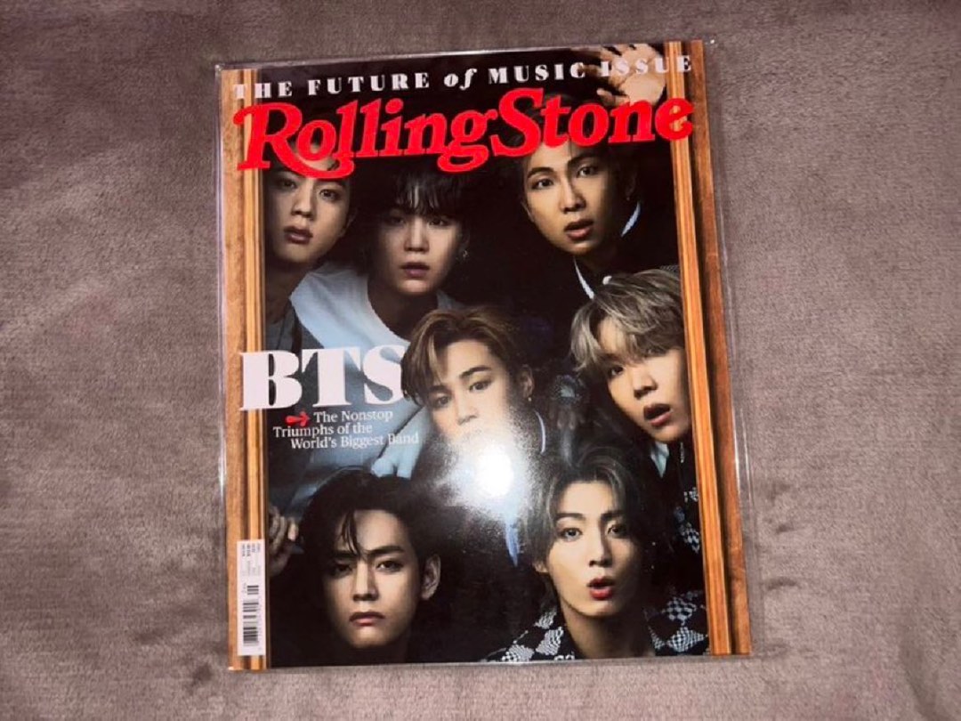 BTS ROLLING STONE MAGAZINE on Carousell