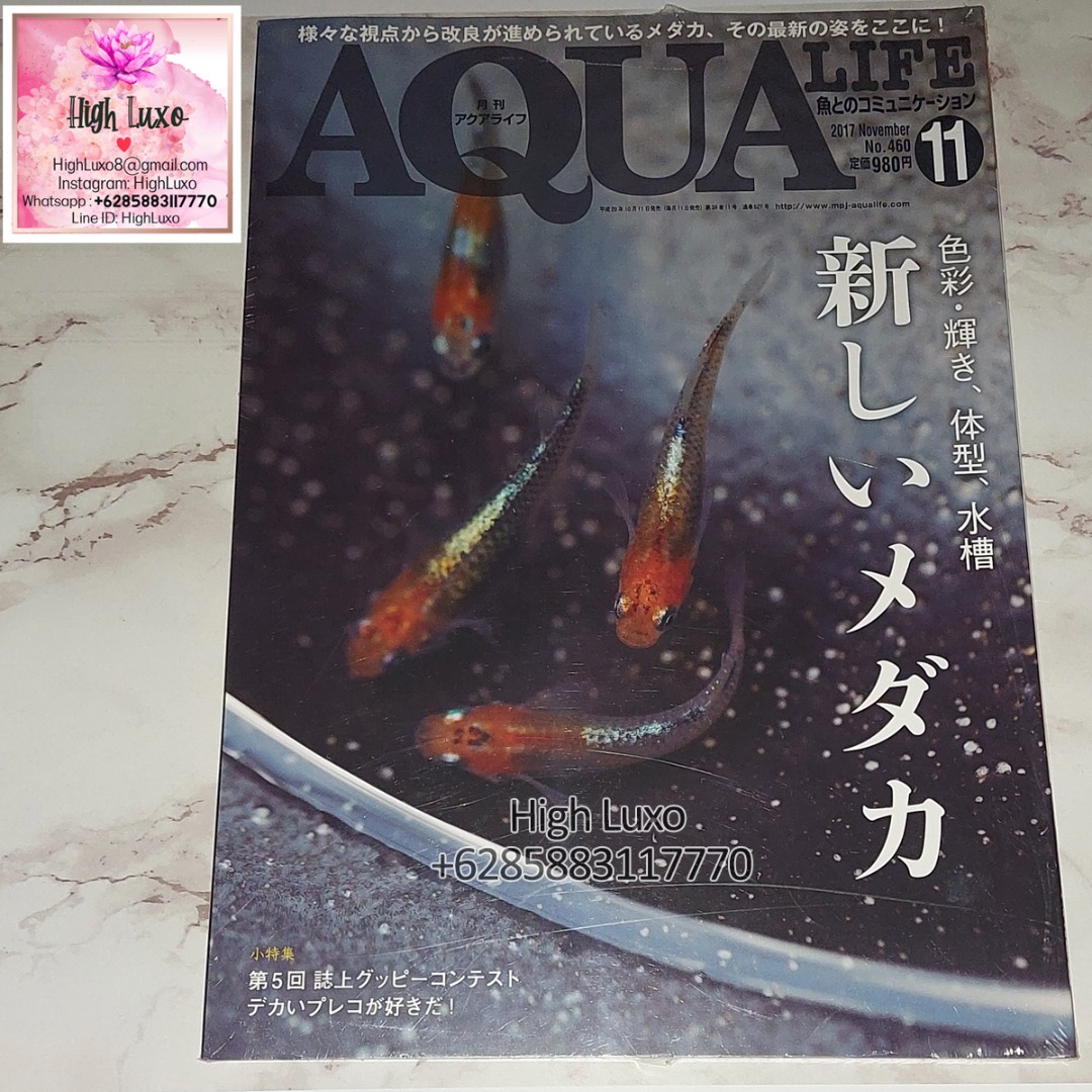 Buku Majalah Monthly AQUA LIFE 月刊アクアライフ 2017年 11 月号 Print Magazine ...
