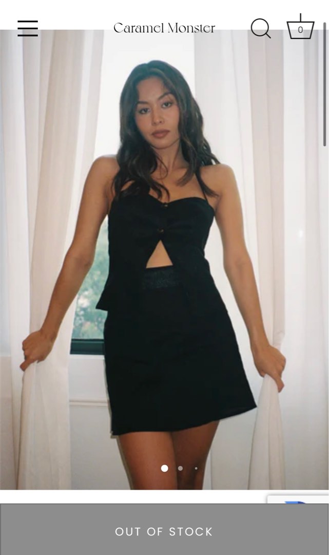 Caramel Monster Rachel Top, Women's Fashion, Tops, Sleeveless on Carousell